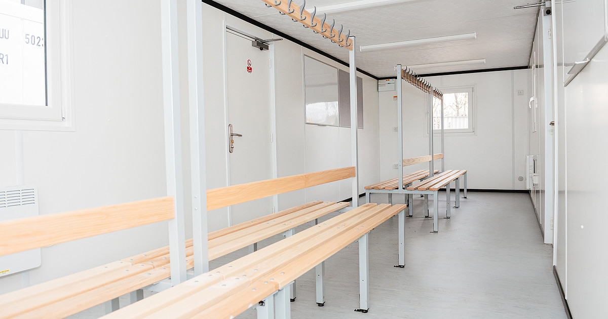 Drying Rooms and Changing Rooms